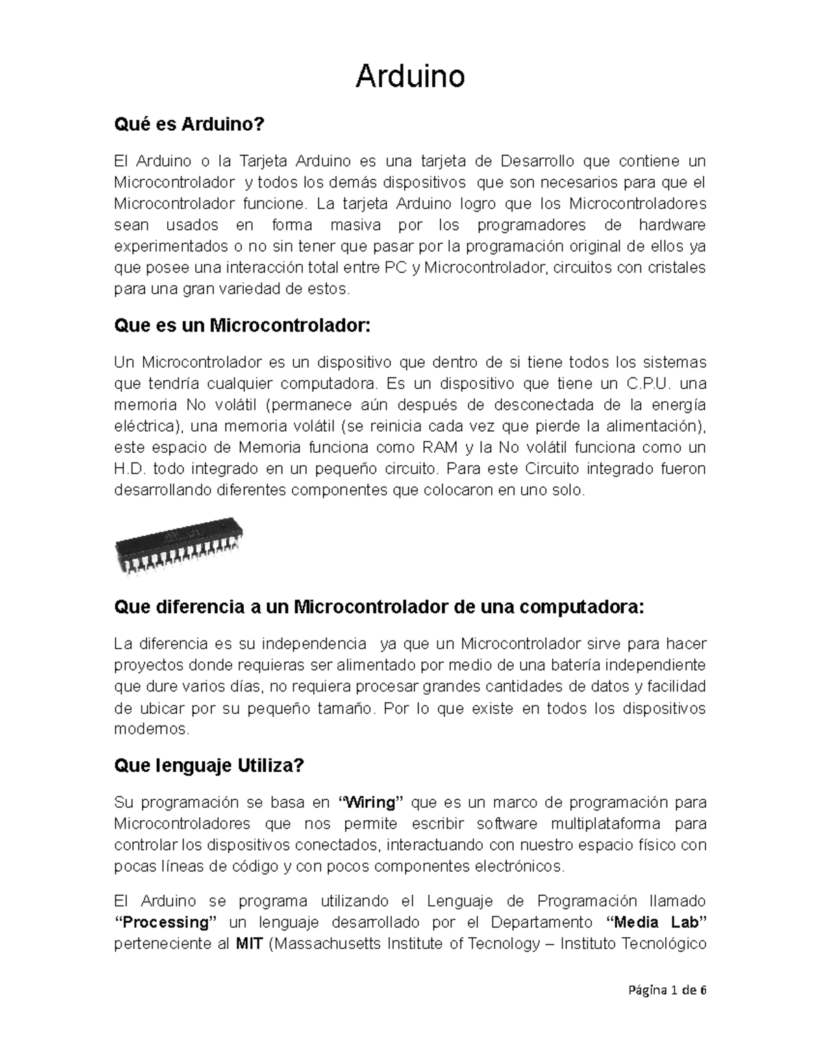 Arduino partes y teoria - Arduino Qué es Arduino? El Arduino o la ...