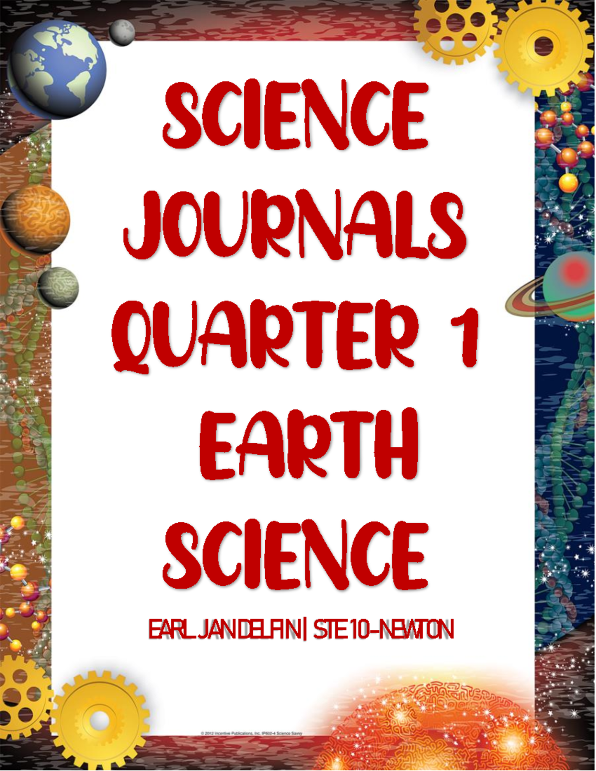 Q1 Science Journals Delfin - EARL JAN DELFIN | STE 10-NEWTON w - StuDocu