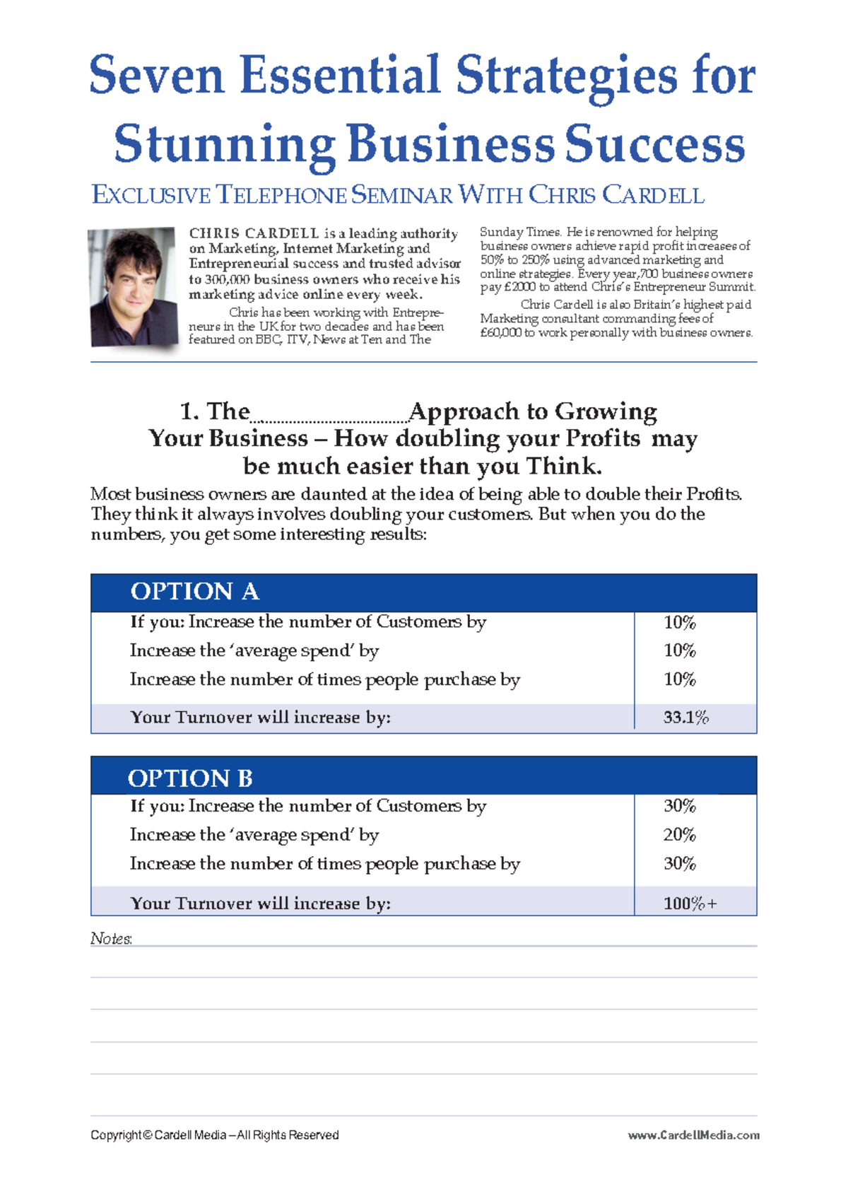 7 essential strategies handout - Seven Essential Strategies for ...