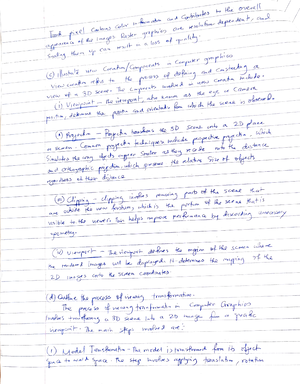 Chapter 8 - Viewing (Computer Graphics) - Chapter 8: Viewing Is the mechanism under which views ...