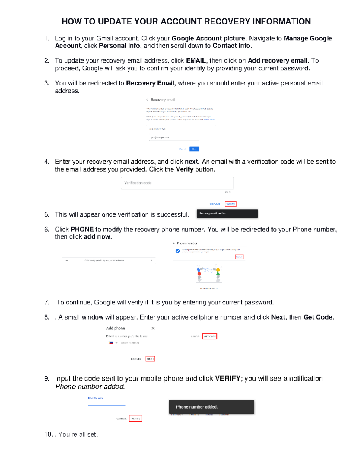 165666851020367 - ID registration of AU - HOW TO UPDATE YOUR ACCOUNT ...