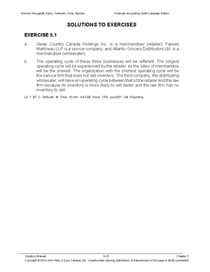 Ch01 exercises - Chapter 1 practice - CHAPTER 1 BE1 (LO 3) For each of ...