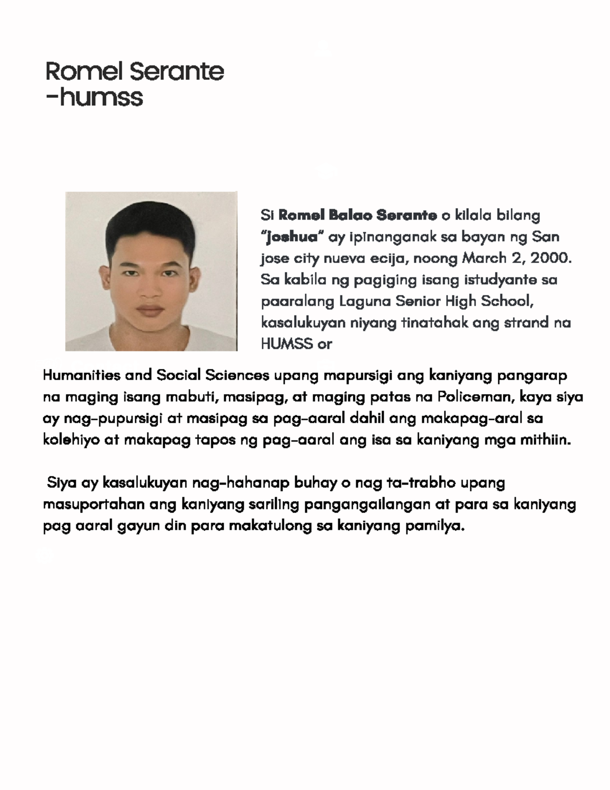 Bionote - student - BS Computer Science - Studocu