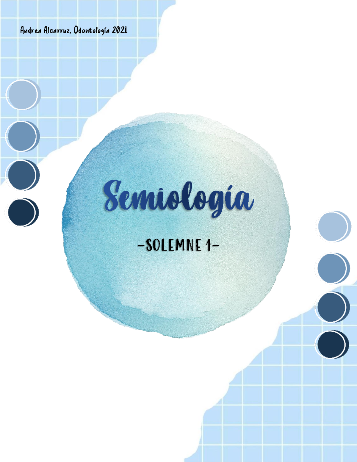 Solemne 1 semiolog Ã a Oficial - SOLEMNE 1- Andrea Alcarruz ...