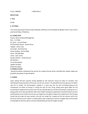 4A's - 4A's - Detailed Lesson Plan in English 7 4A’s I. Objective: a ...