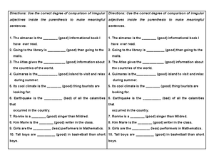 Mathematics-MELCs - Mathematics files - Grade Level: Grade 1 Subject ...