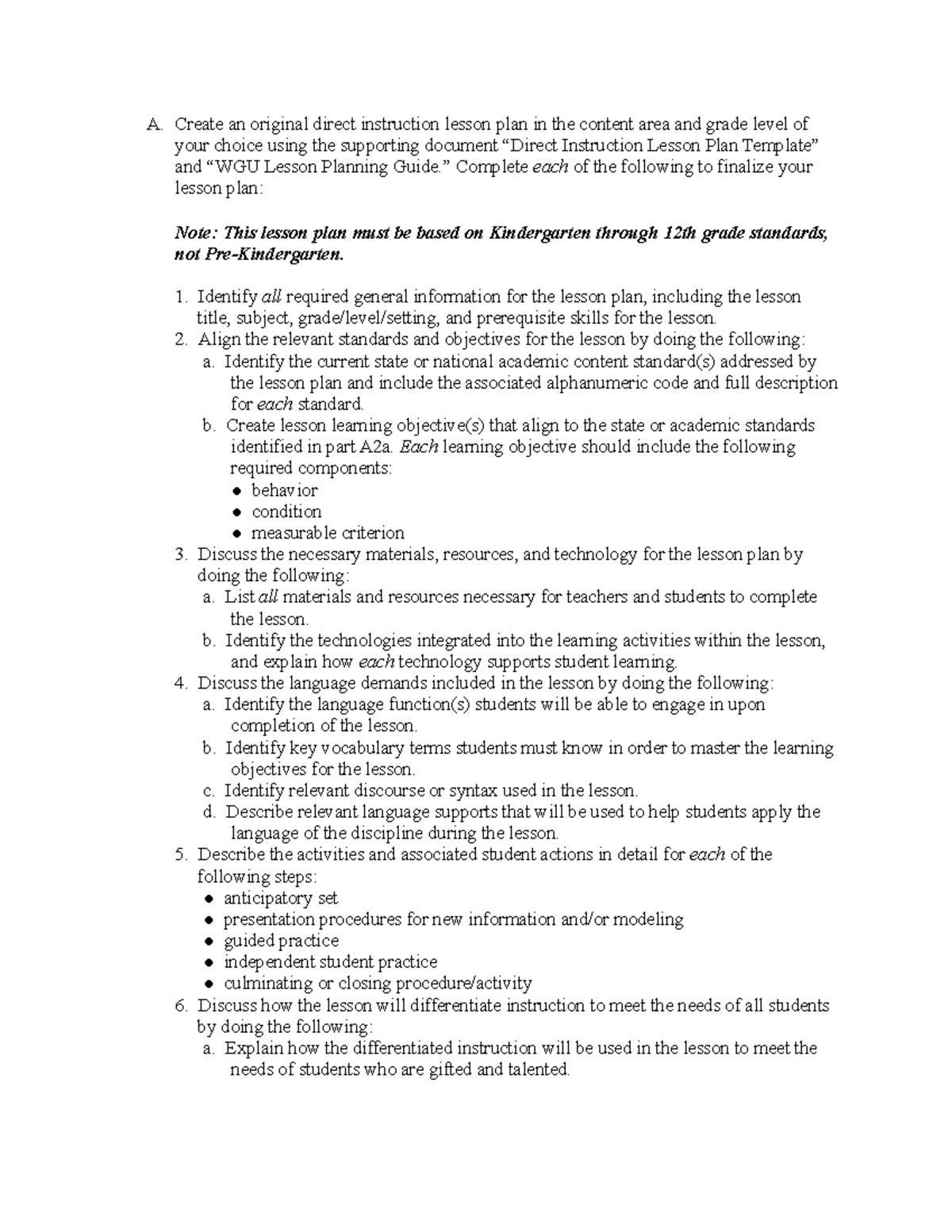 Rubric - EDU555 - SNHU - Studocu