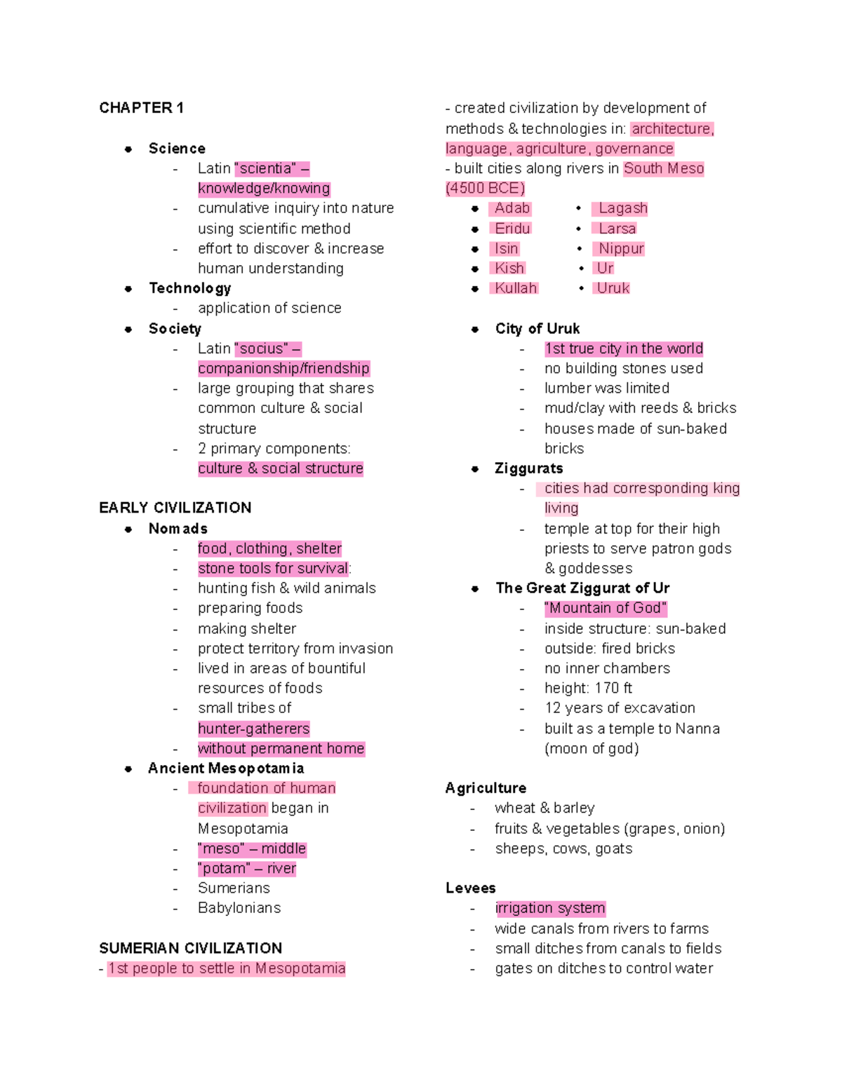 C1 -STS-reviewer copy - reviewer - CHAPTER 1 Science - Latin “scientia” – knowledge/knowing ...