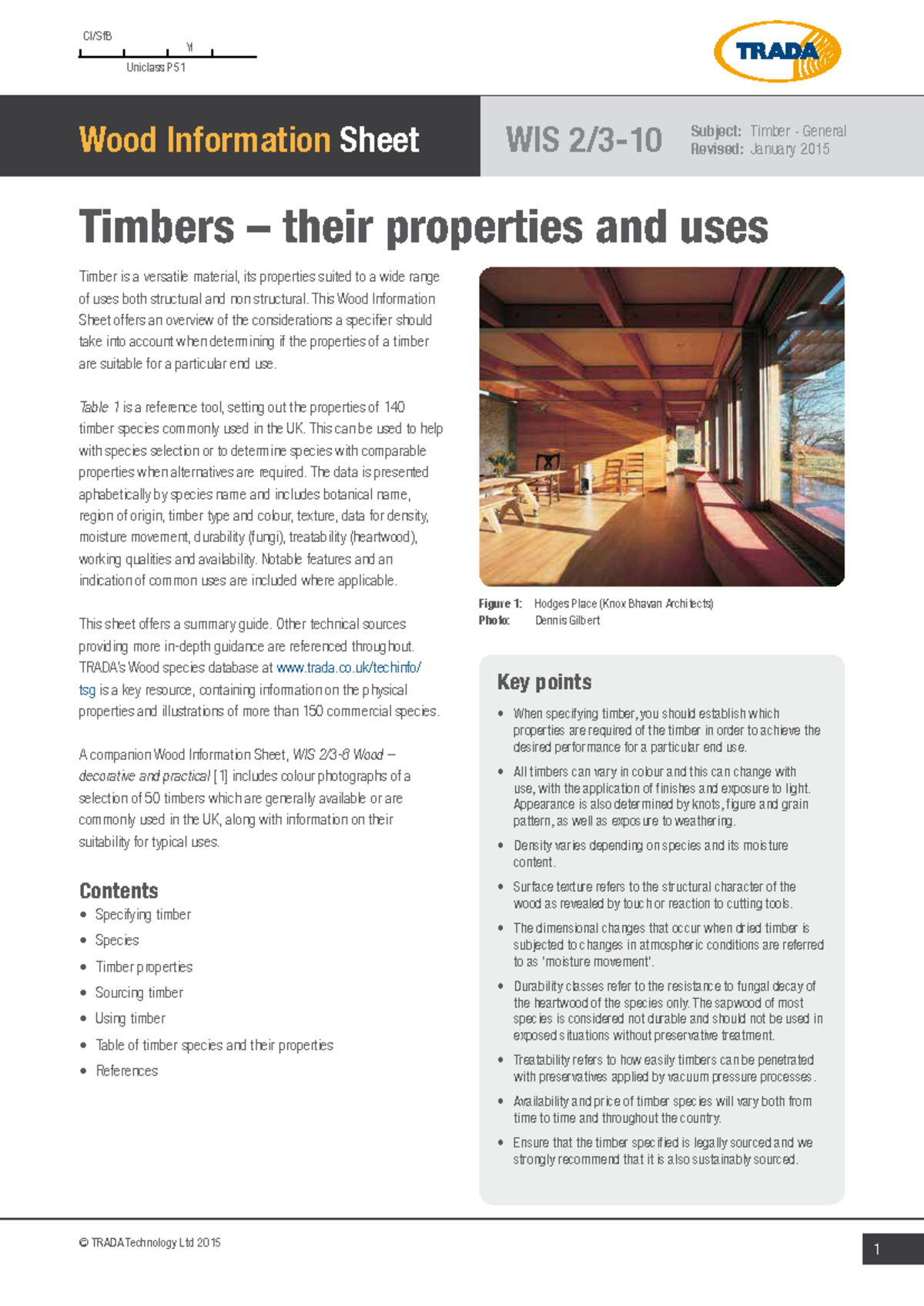 Timber-properties - Basic - © TRADA Technology Ltd 2015 Wood ...
