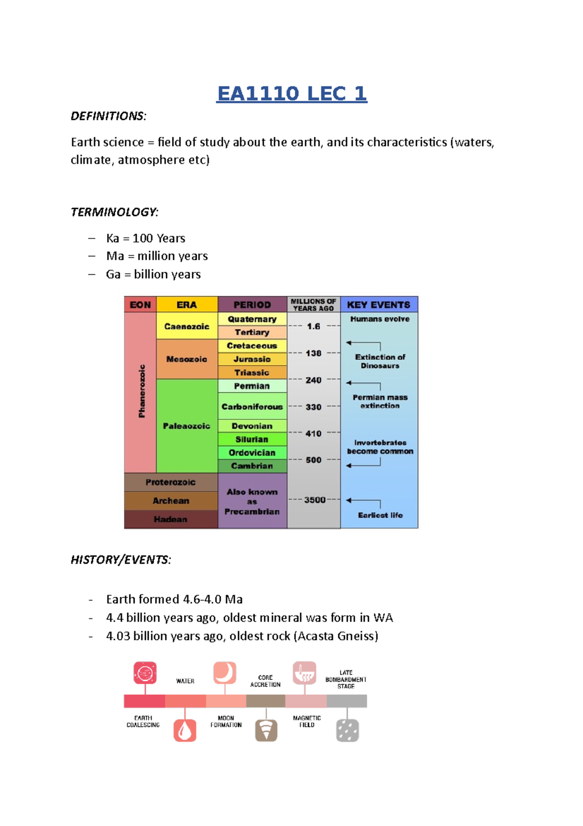 EA1110 Lecture Week 1 - EA1110:03 - JCU - Studocu