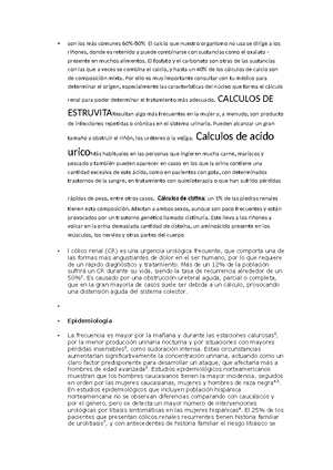 Apuntes Clasejueves - La mioglobinuria es la expulsión de mioglobina a ...