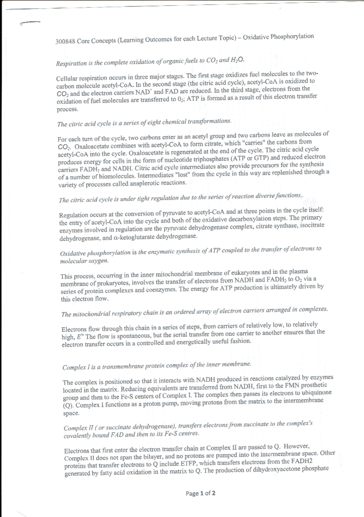 Lecture notes, lectures 1-11 - Summary - 300848 - Studocu