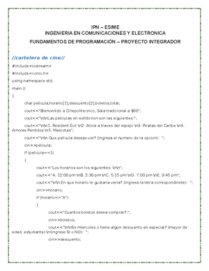 Estructura general de un programa- apuntes programacion - Fundamentos ...