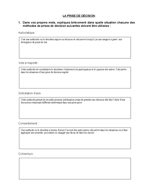 MNG 3118 Tableau Réflexion Individuelle TP 1 - MNG- 3118 – Réflexion ...