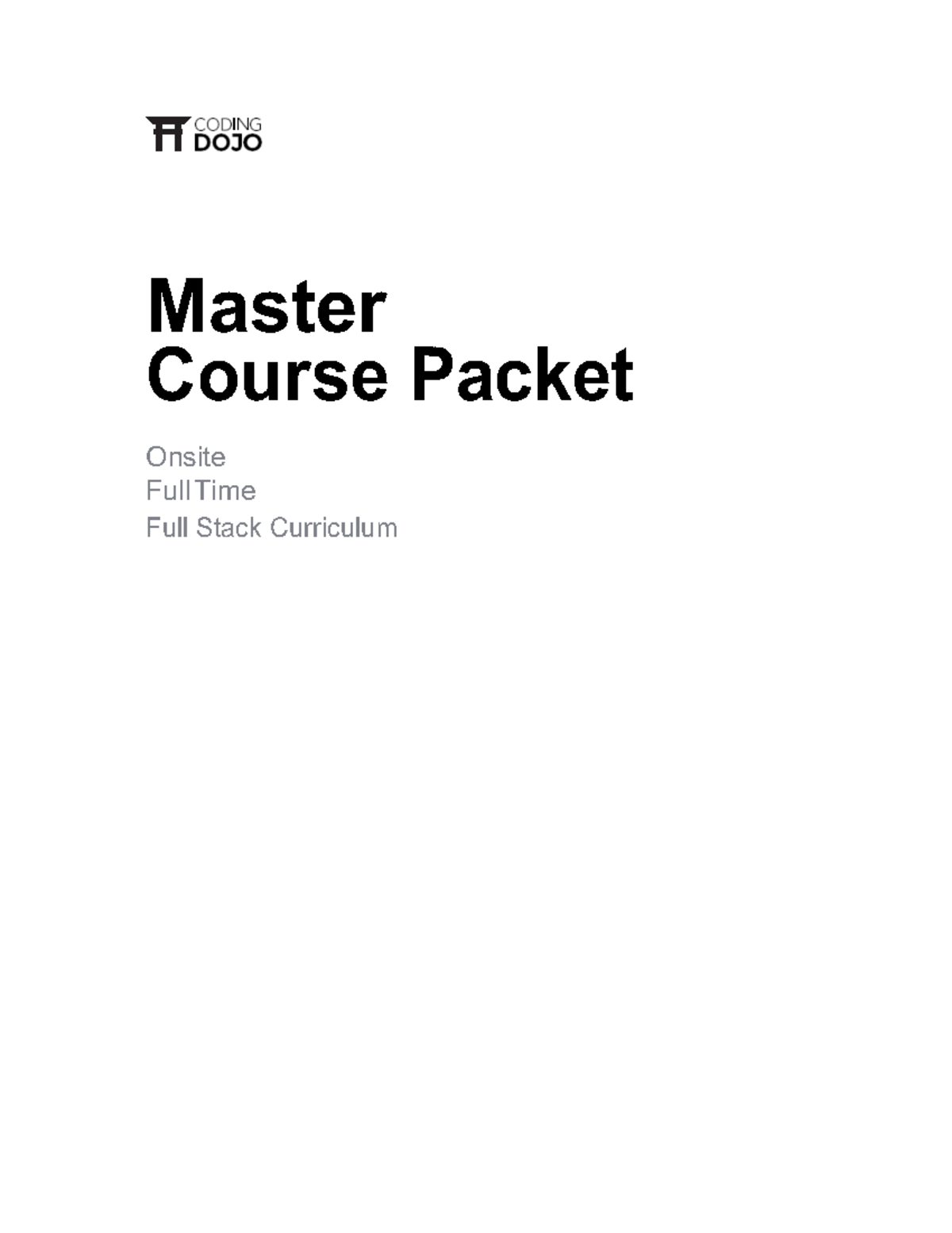 Master course packet - math - Master Course Packet Onsite Full Time ...