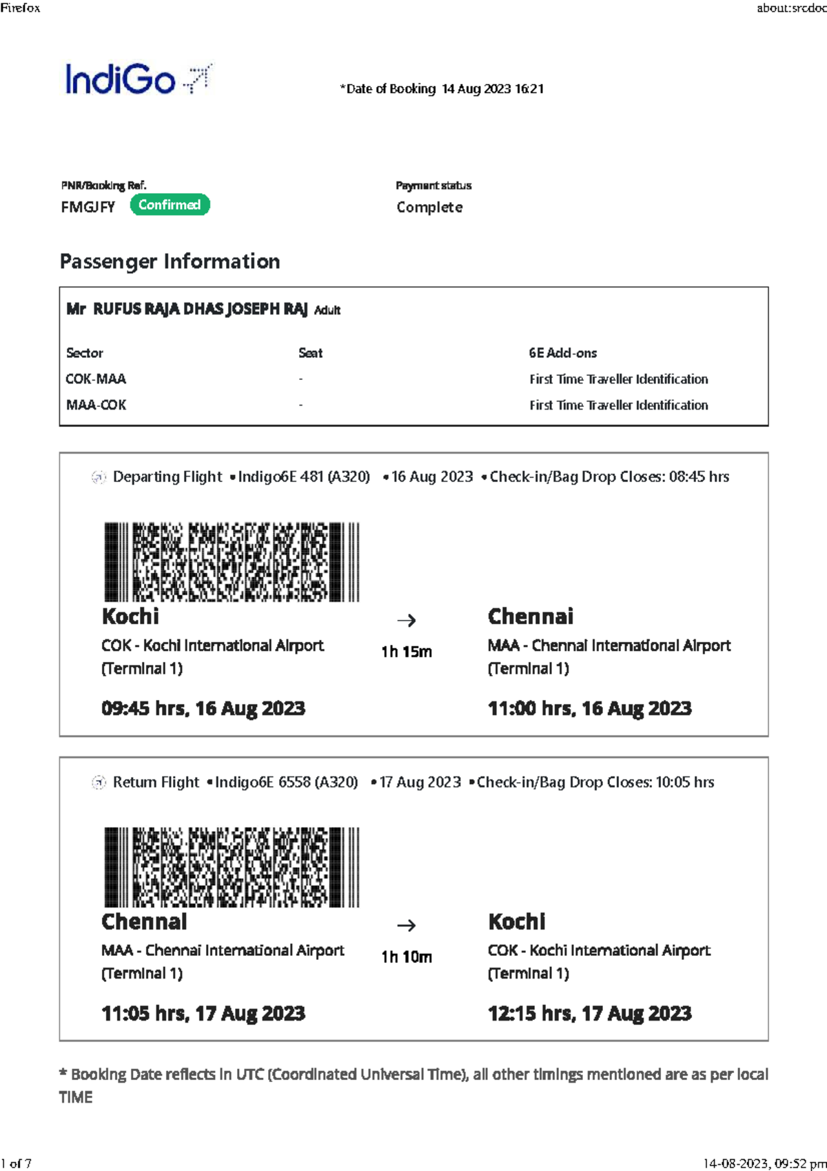 Fligt Tickets - efwrfrwegerwg - FMGJFY Confirmed Complete Departing ...