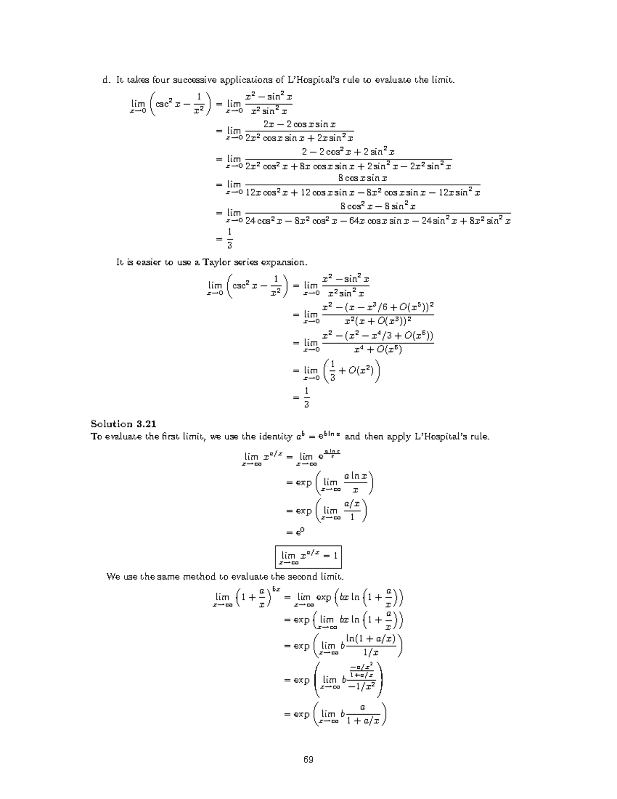 Ref MATH Adv Math Methods Sean Mauch-23 - d. It takes four successive ...