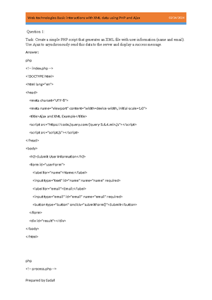 CS506 quiz 1 - CS506 (WEB DESIGN AND DEVELOPMENT) QUIZ NO. In the context of HTTP Response Code ...
