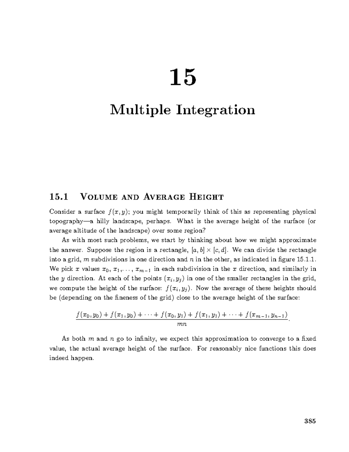 Multiple Integration books - 15 Multiple Integration 15 Volume and ...