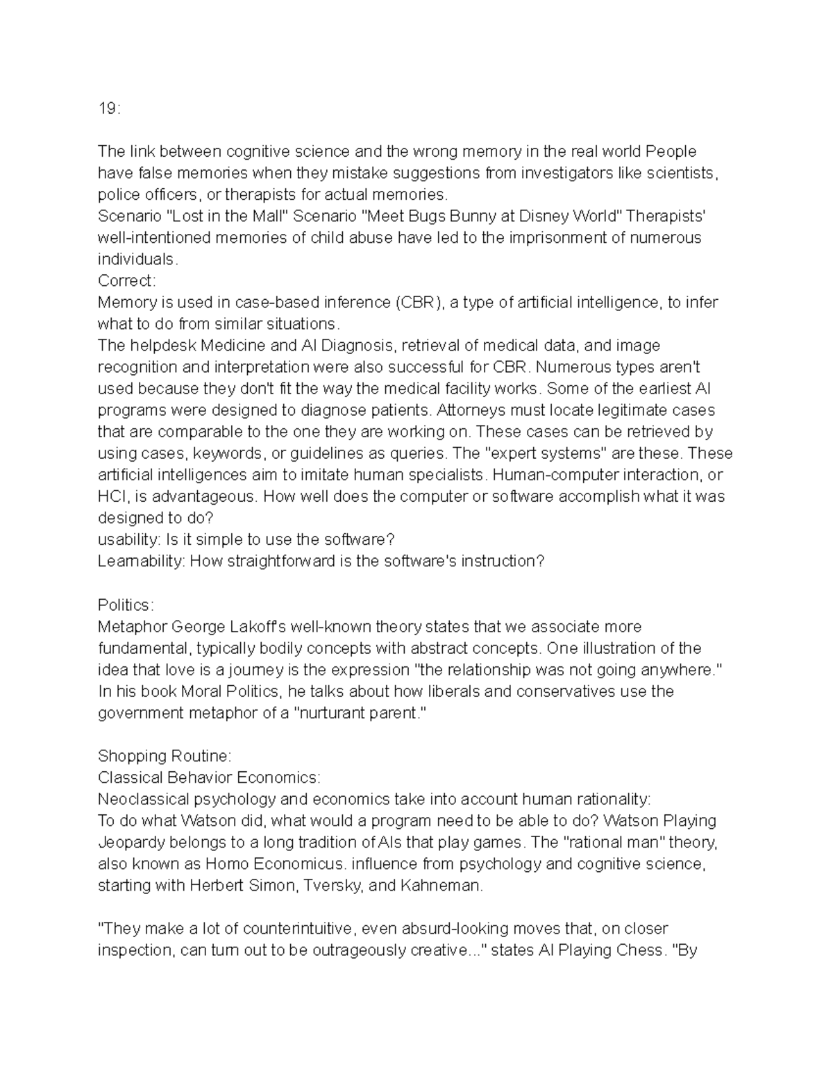 Lecture 19 Mysteries of Mind - 19: The link between cognitive science ...