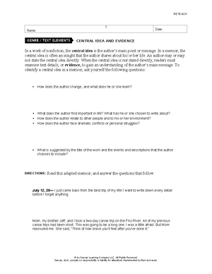 Student Worksheet Permission to Come Aboard with Algorithms-1 - Verizon ...