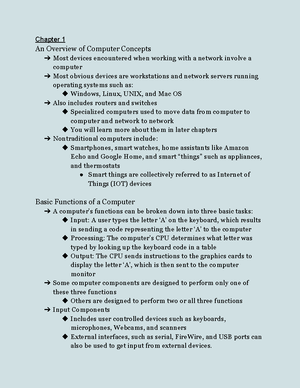 Chapter 7 Introduction to Computer Networks - Chapter 7 Network Reference Models and Standards ...