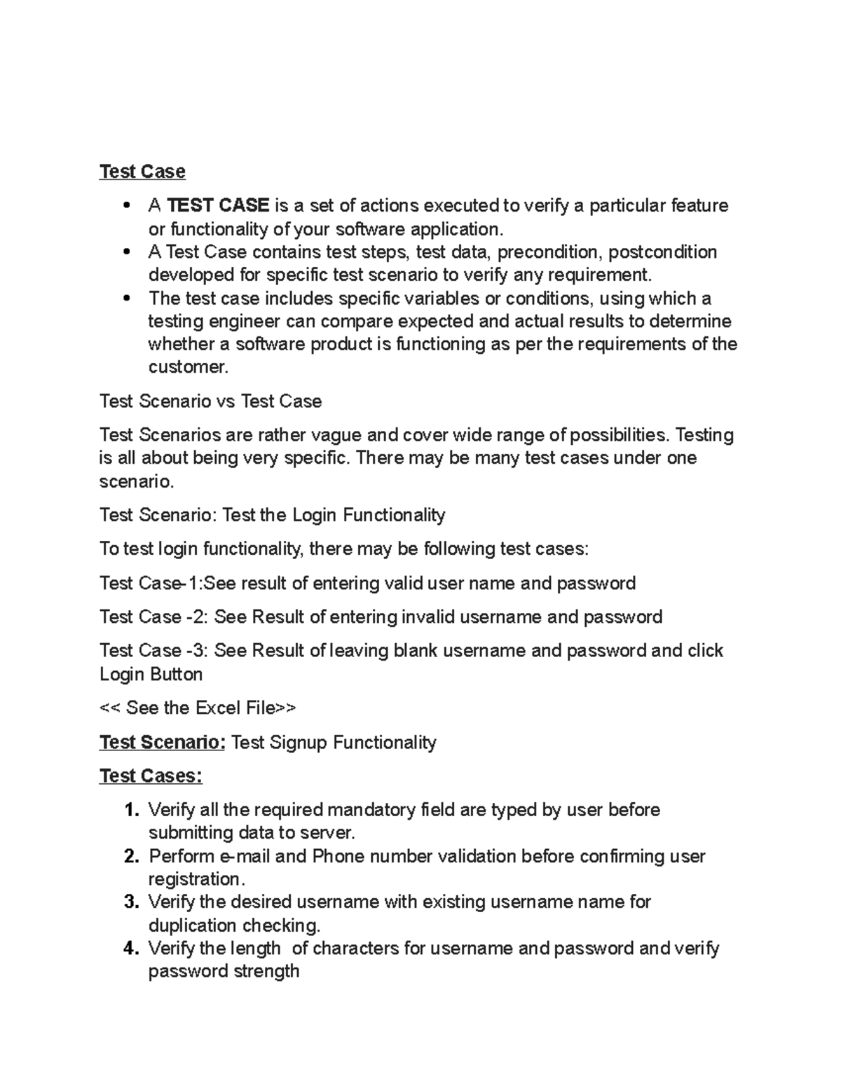 Test-Case - Study Materials - Test Case A TEST CASE - Studocu