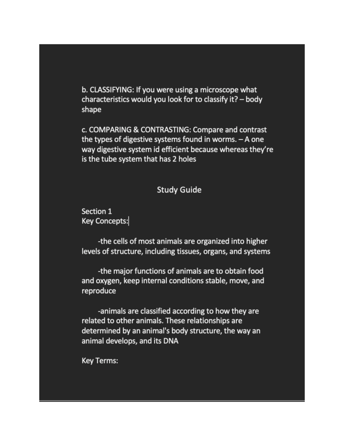 Study Guide Chapter 1 Section 1 - PHSC 203 - Studocu