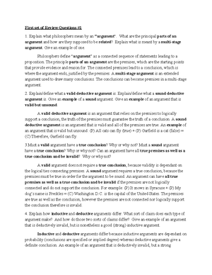 Notes on J.L. Mackie - Christina Busse - Notes on J. L. Mackie’s “Evil ...