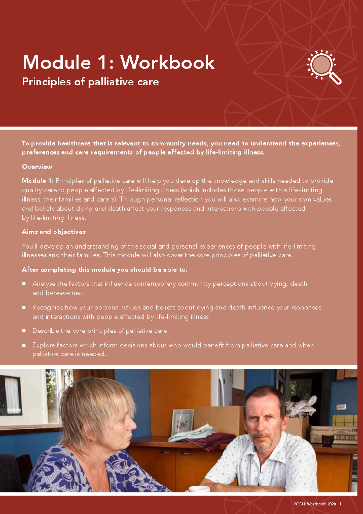 PCC4U Workbook Module 1 WEB - To provide healthcare that is relevant to ...