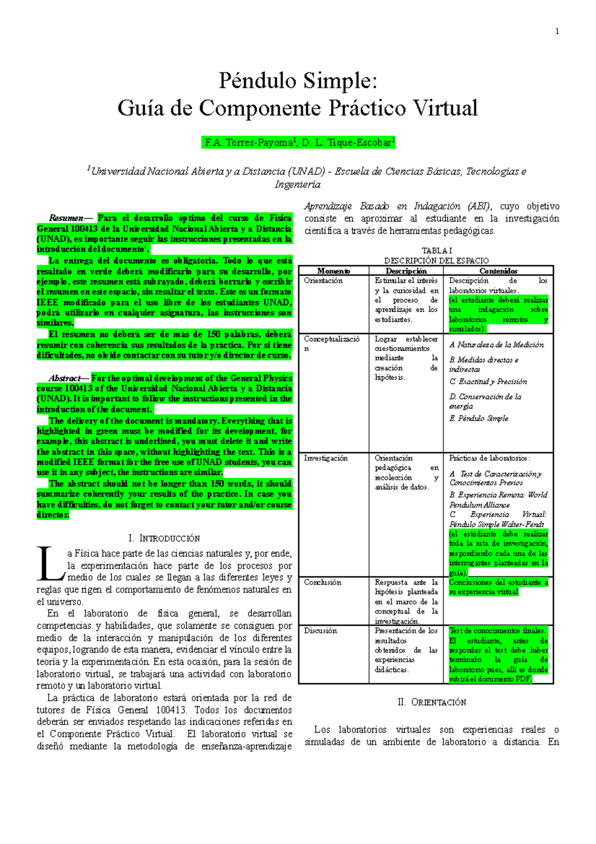 Protocolo CP virtual - guia - Resumen— Para el desarrollo óptimo del ...