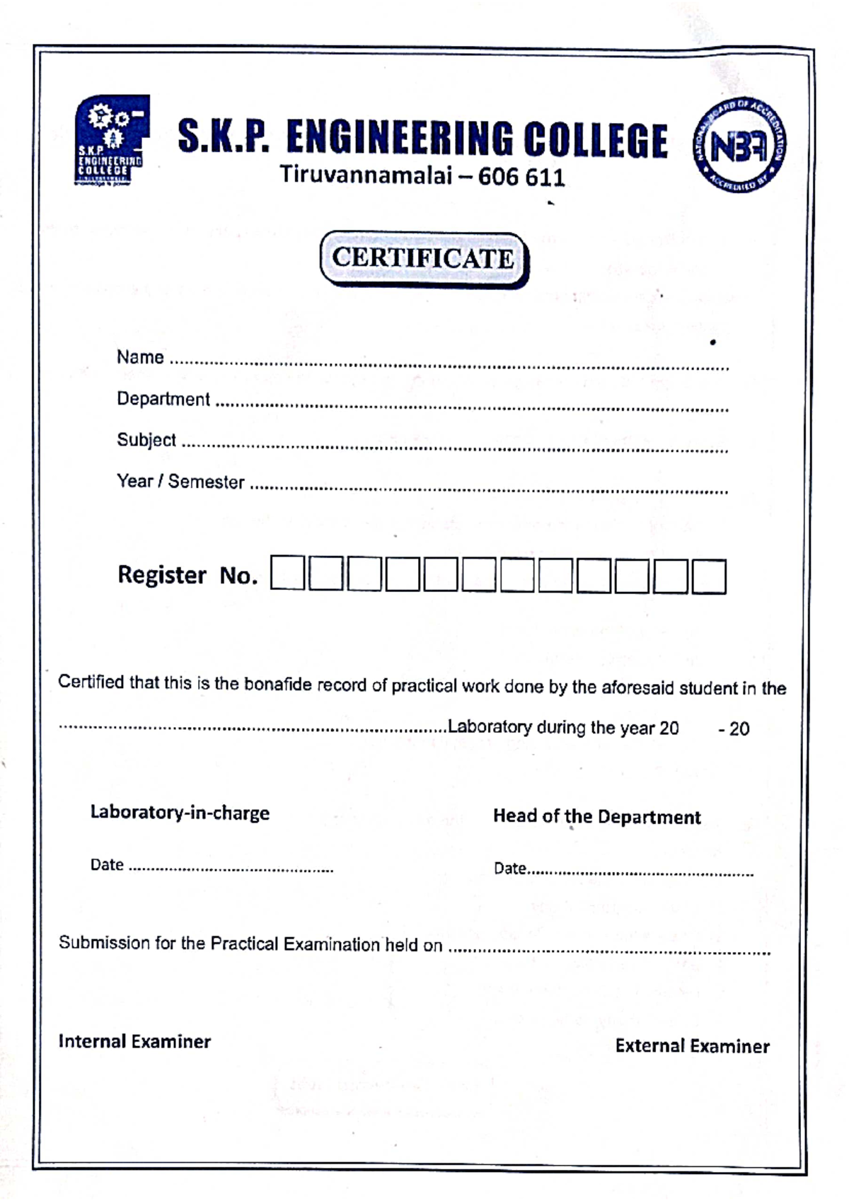 OOAD lap manual-1 - ST. ANNE’S COLLEGE OF ENGINEERING AND TECHNOLOGY ...