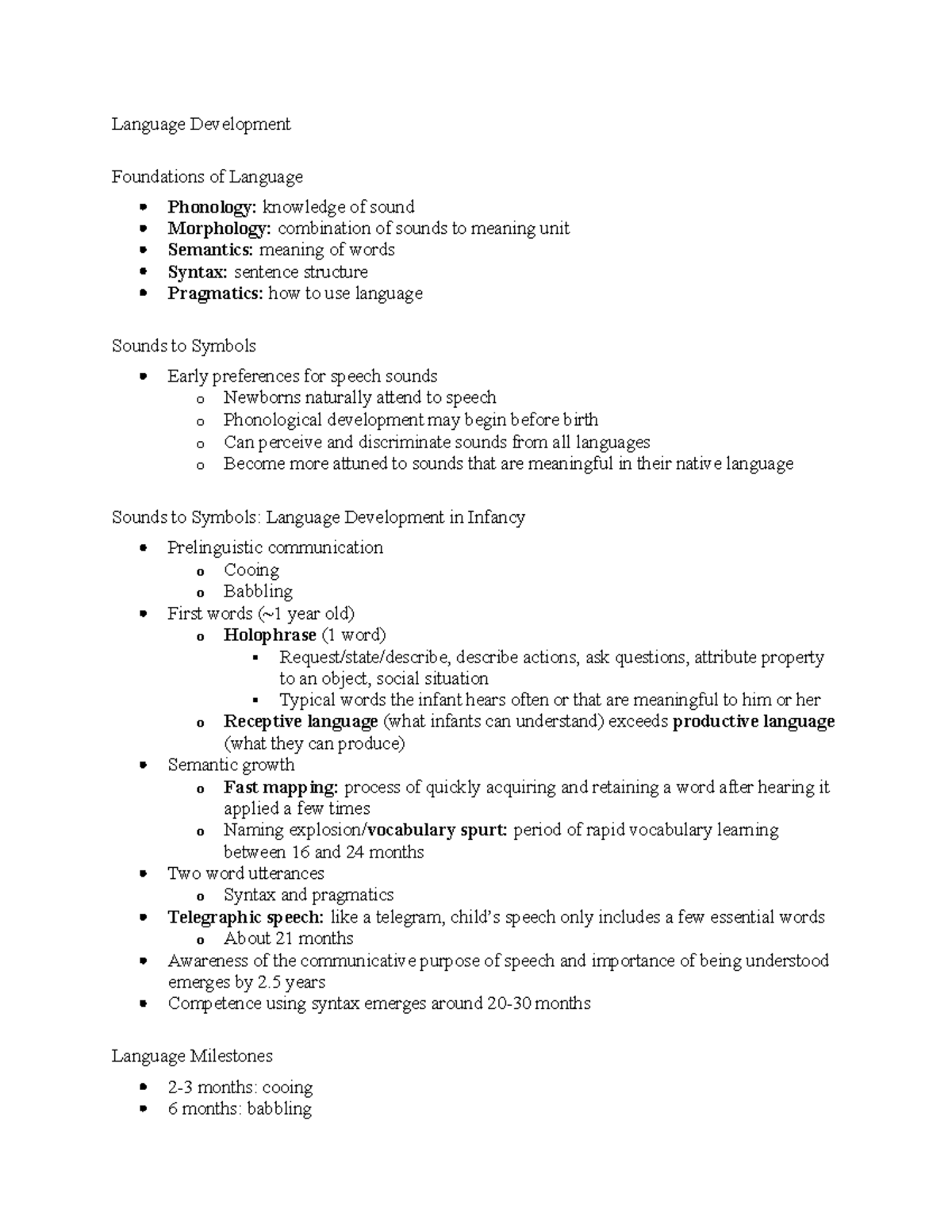 Language Development - Min Wang - Language Development Foundations of ...