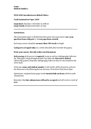 Essay - Grading Criteria rubric feedback sheet - Macquarie University ...