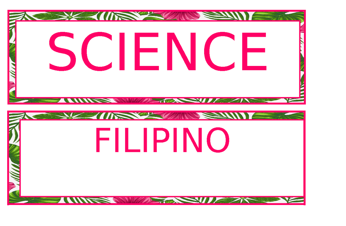 Cabinet Signage - Theory And Practice In Student Teaching - SCIENCE ...