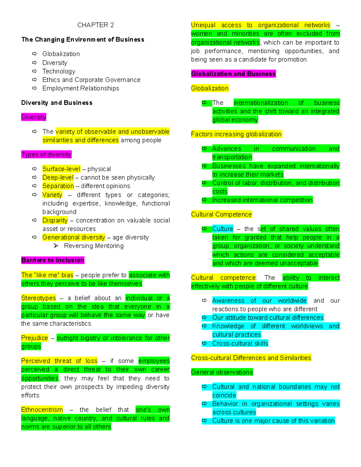 Organizational Behavior: Managing People and Behavior - Chapter 2 ...