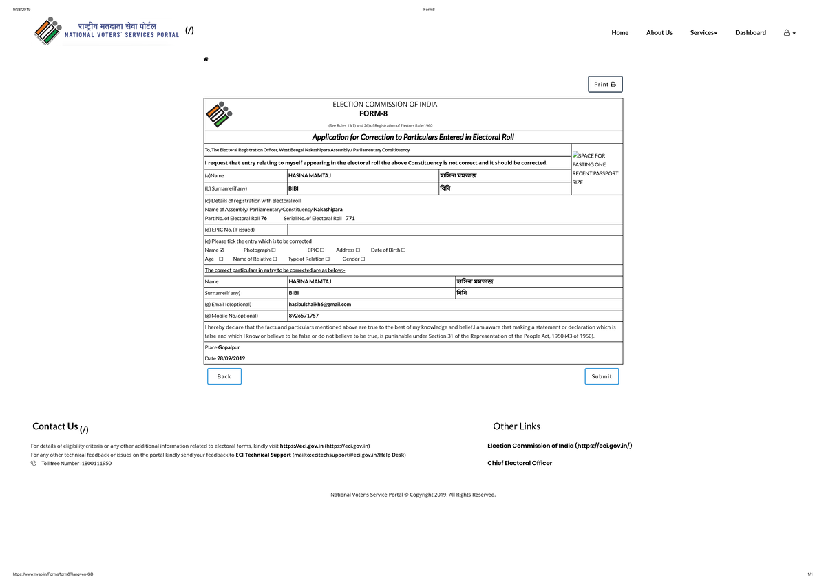 Form8 - map - 9/28/2019 Form nvsp/Forms/form8?lang=en-GB 1/ ELECTION ...