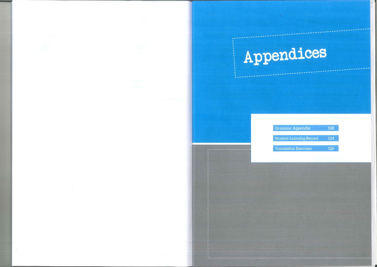 Grammar Appendix 1st Bach - Inglés I - Studocu