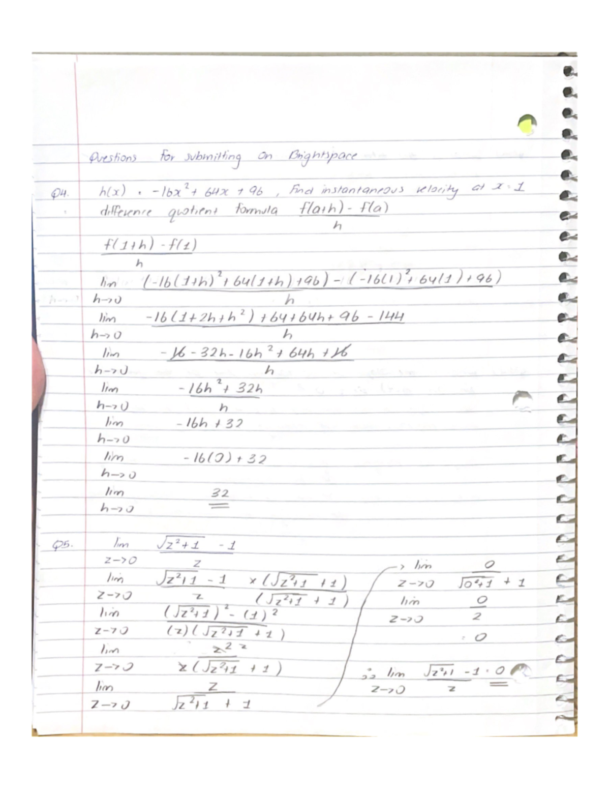 Tutorial 1 MATH 109 - Math 109 - Studocu