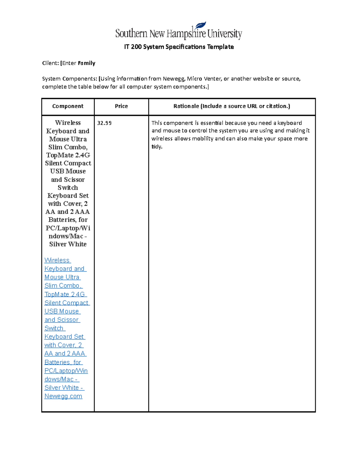 IT 200 System Specifications complete - IT 200 System Specifications ...