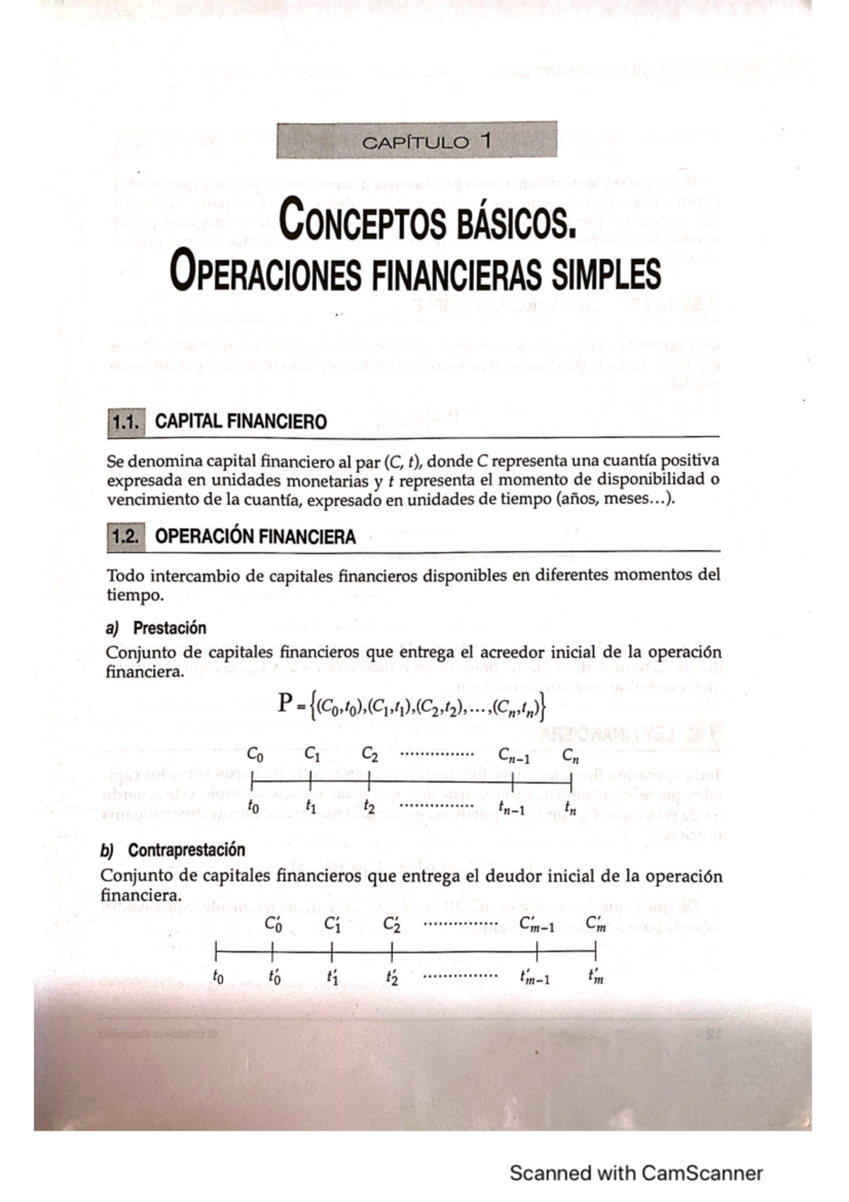 1. Operaciones financieras simples - Matemáticas Financieras - Studocu