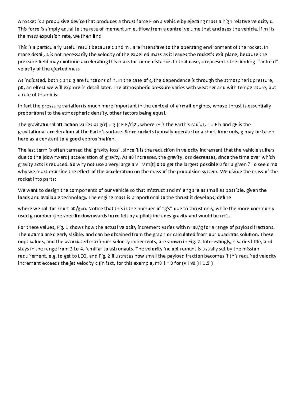 Lecture 1 - Communication and Technology - A rocket is a propulsive ...