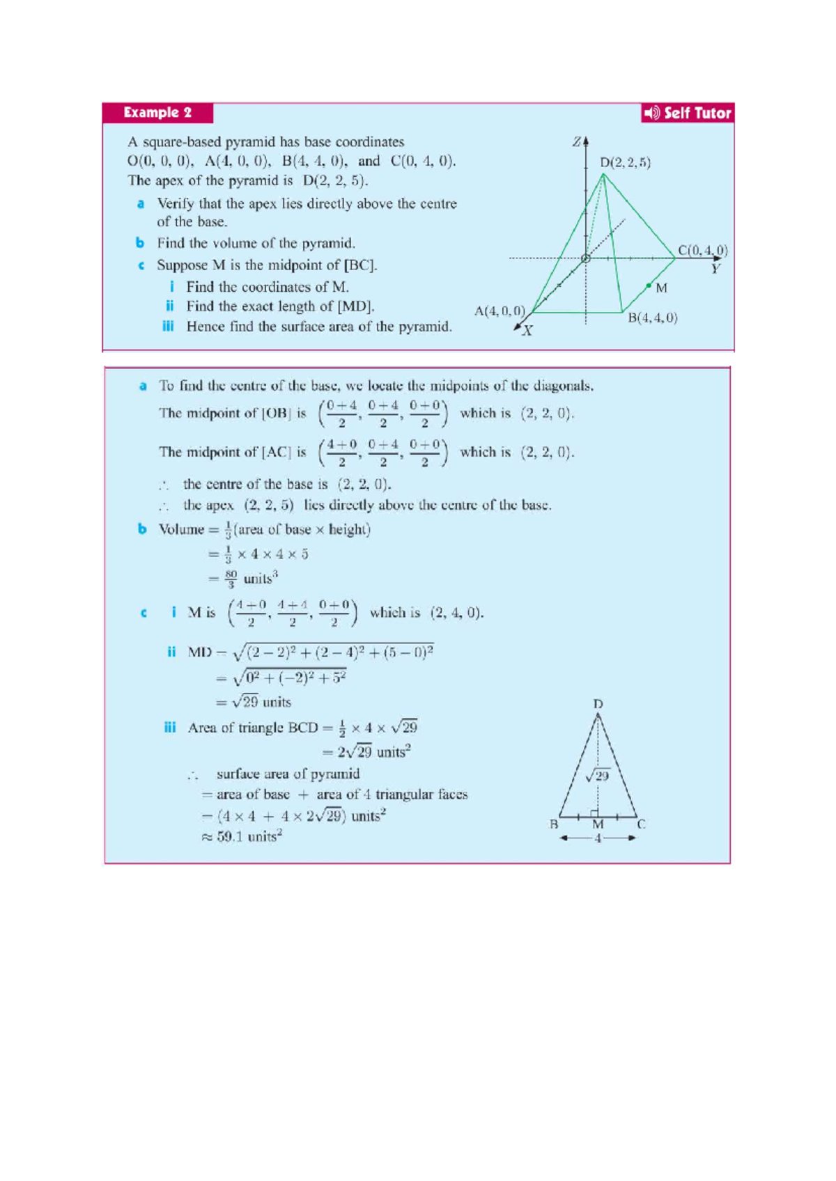 SDL 3D Geometry Intro - Mathematics: Applications and Interpretation SL - Studocu