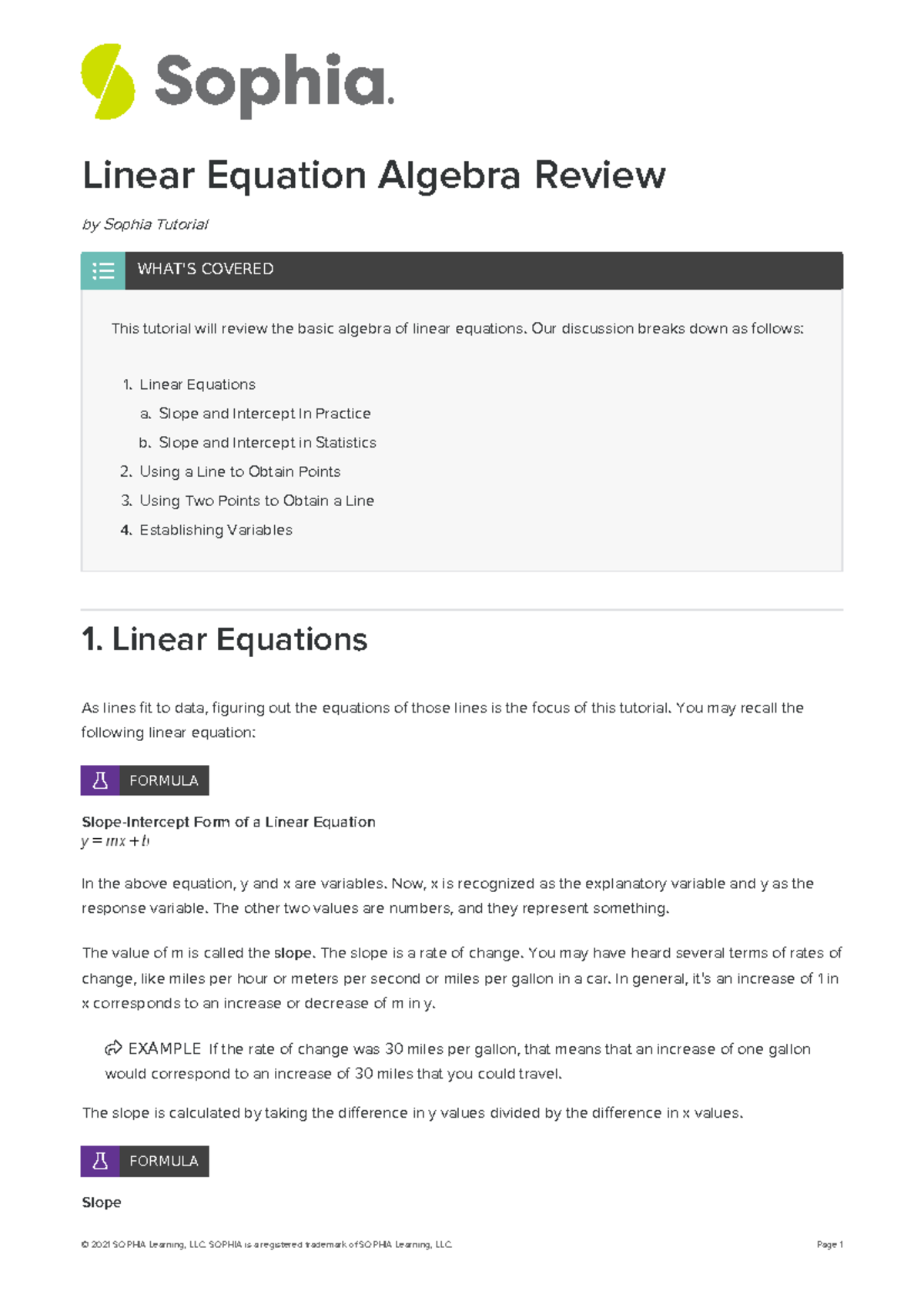 Linear equation algebra review 2 - Linear Equation Algebra Review by ...