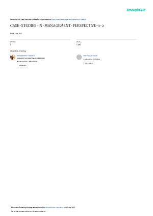 Group 3 MOB-Term Paper - i Controlling Tools and Techniques for ...