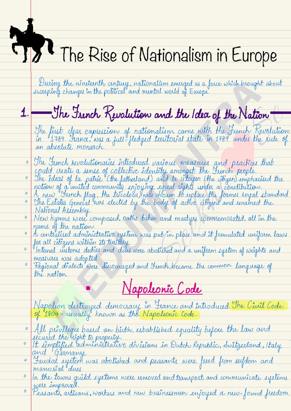 nationalism in europe - The Rise of Nationalism in Europe :* - ¥¥g¥T ...