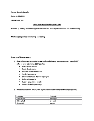 Post Lab 2 part 2 - post lab report 2 part 2 - each method described in ...