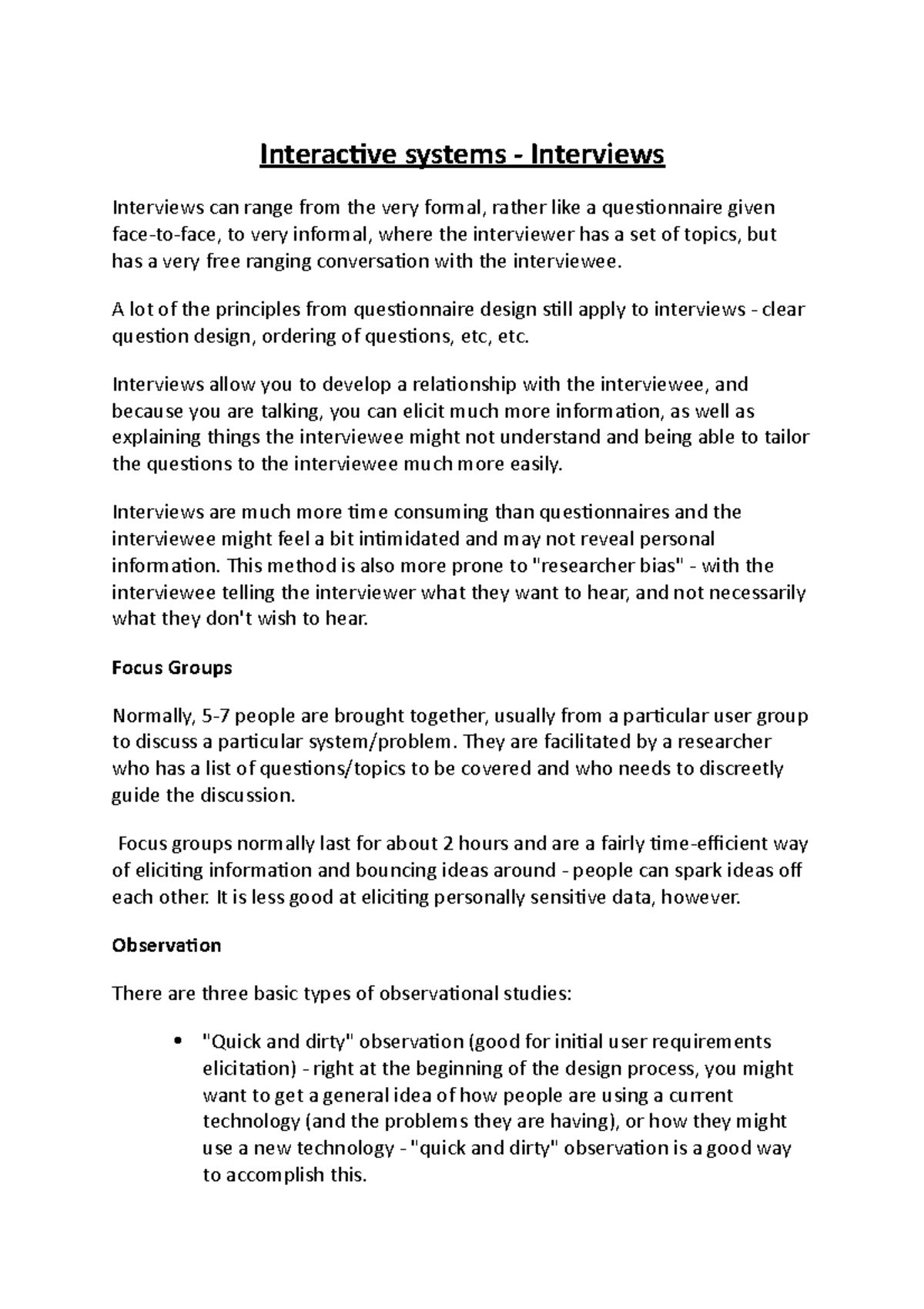 Interactive systems - Interviews - Interactive systems Interviews ...