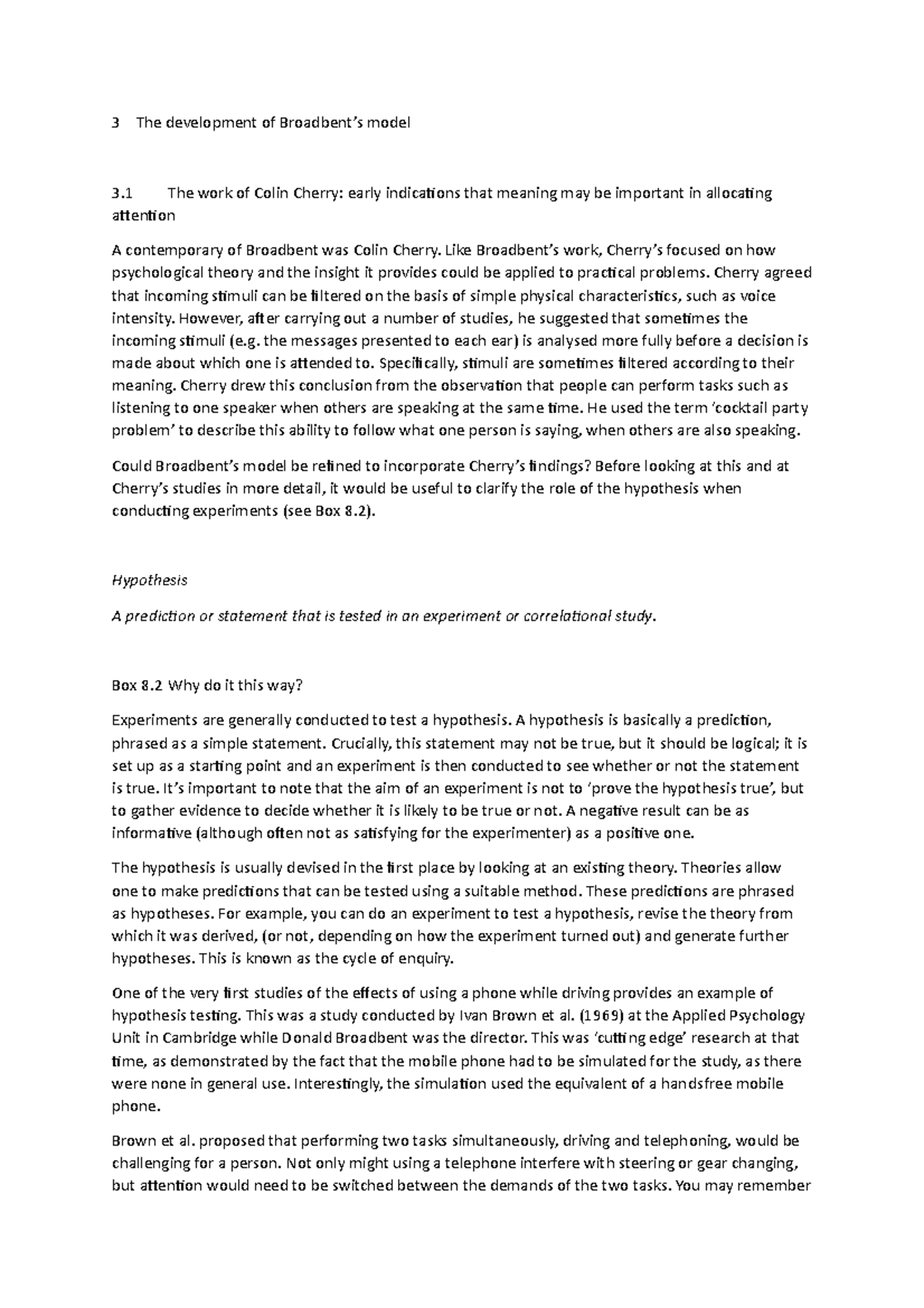 Chapter 8 - 3, 3 - in depth notes on the investigating methods textbook ...