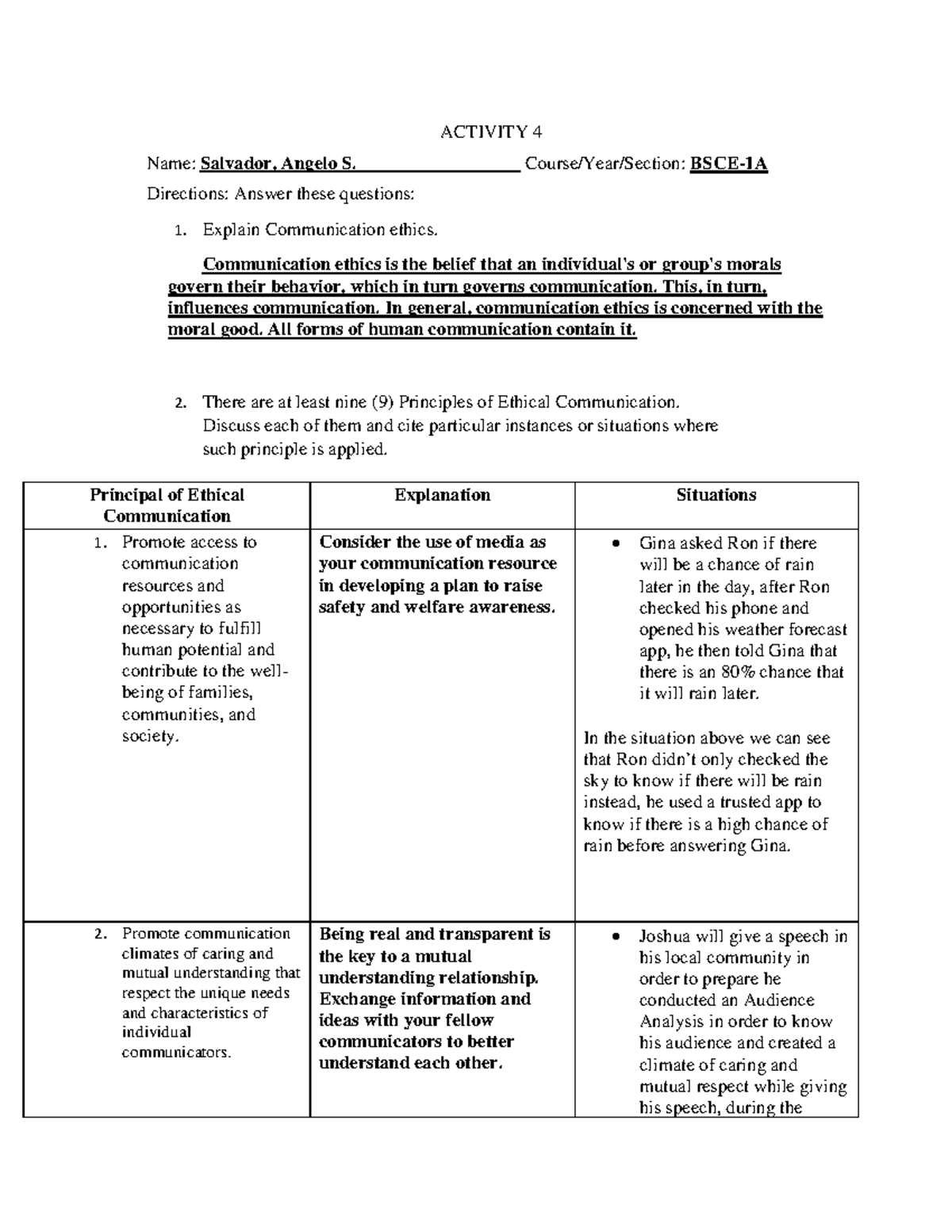 Salvador, Angelo S. BSCE-1A Purposive Comm Activity No 4 - ACTIVITY 4 ...